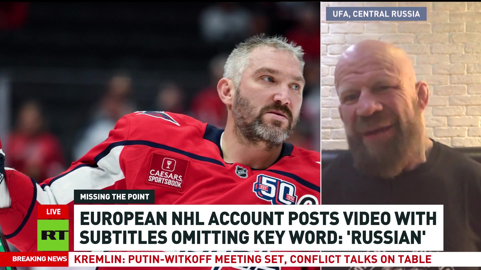 'Obviously deliberate' — Jeff Monson on Ovechkin NHL controversy