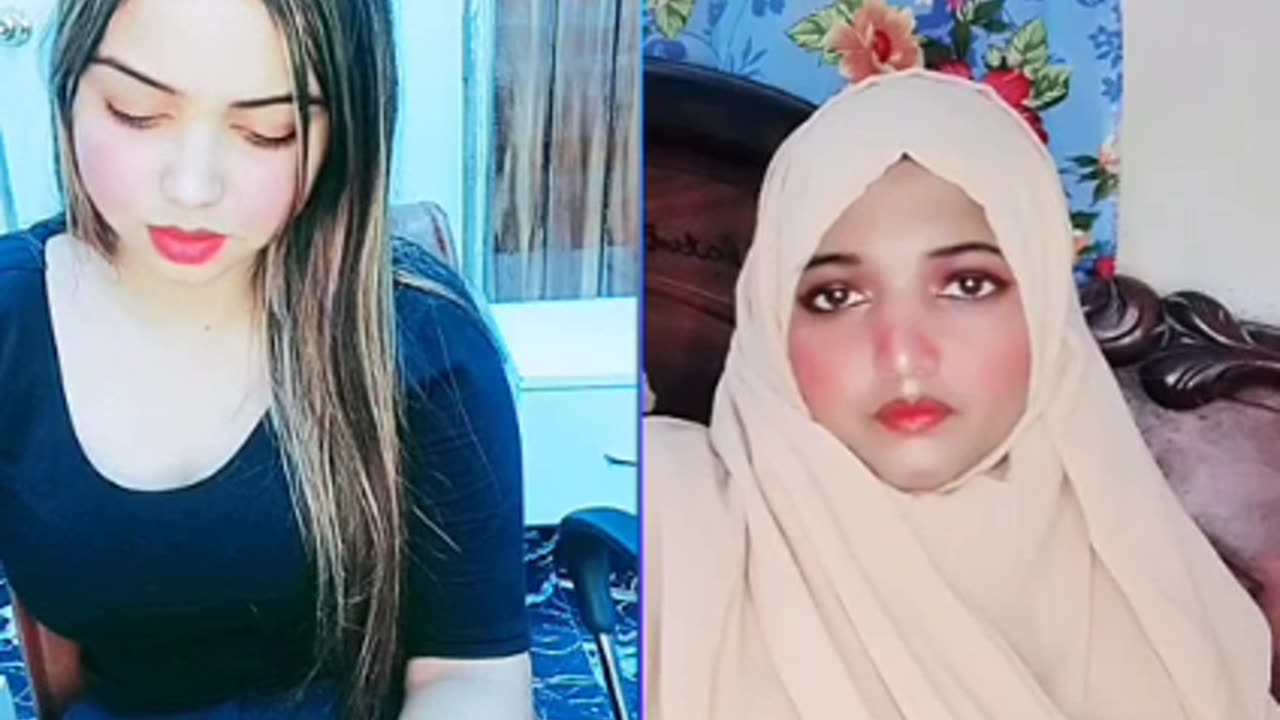 Bangladeshi beautiful queen vs Pakistani item girls Alisha live pk