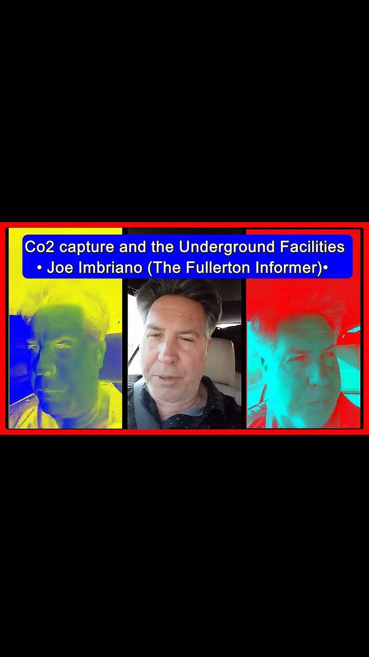 Co2 capture and the underground facilities • Joe Imbriano ( The ...