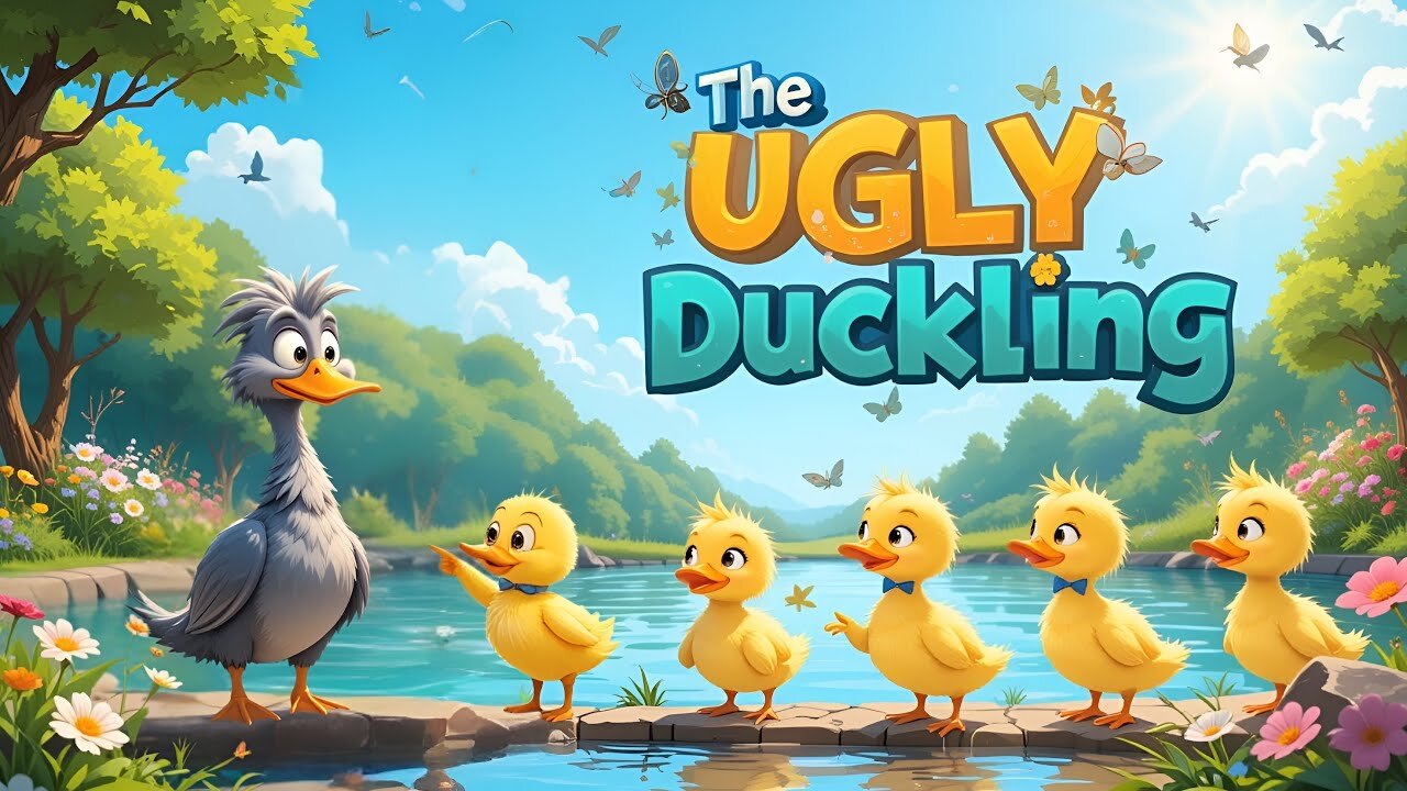 The Ugly Duckling 🦢😱 | Bedtime Stories for Kids | English Fairy Tales ...