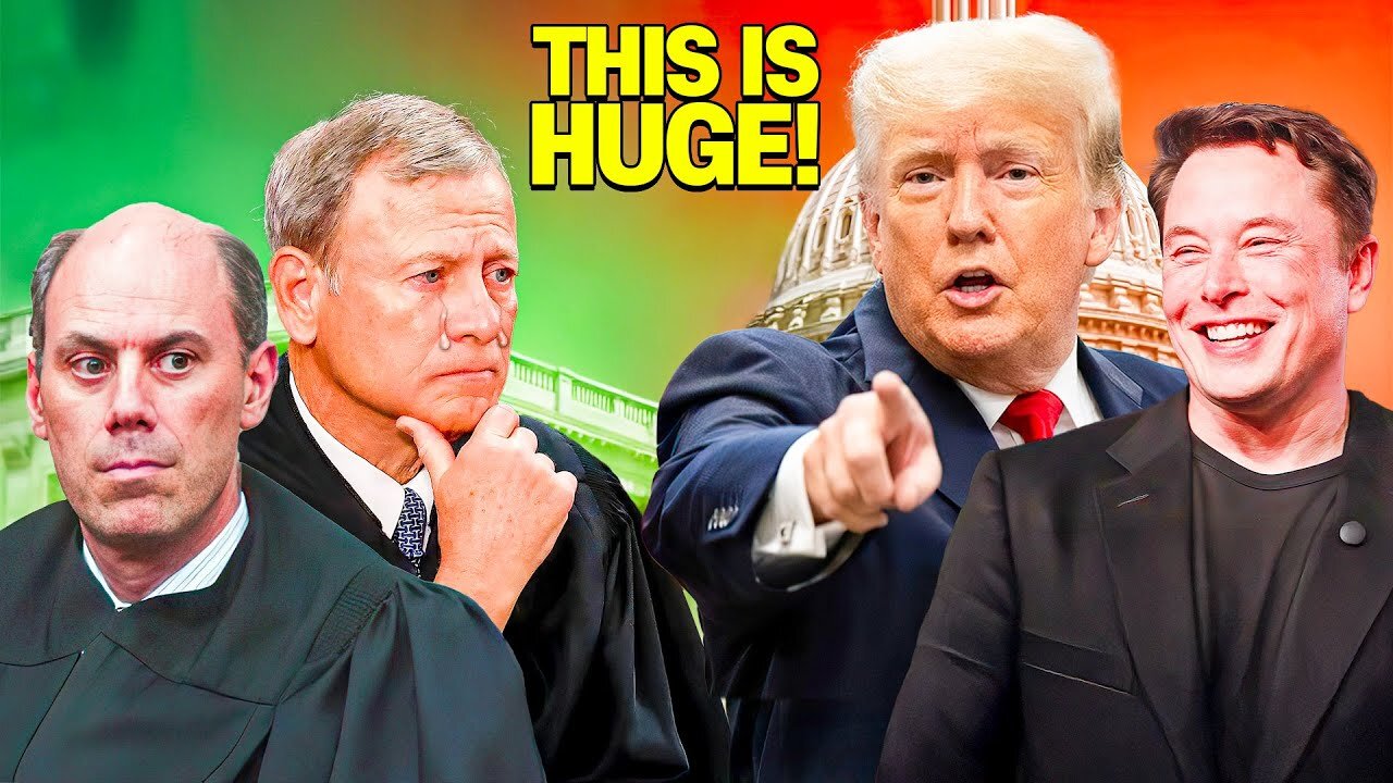 FED UP Elon Musk TORCHES James Boasberg AND John Roberts…! - 4/4/25