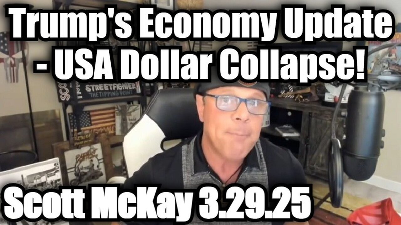 Scott McKay: Trump's Economy Update - USA Dollar Collapse!!!