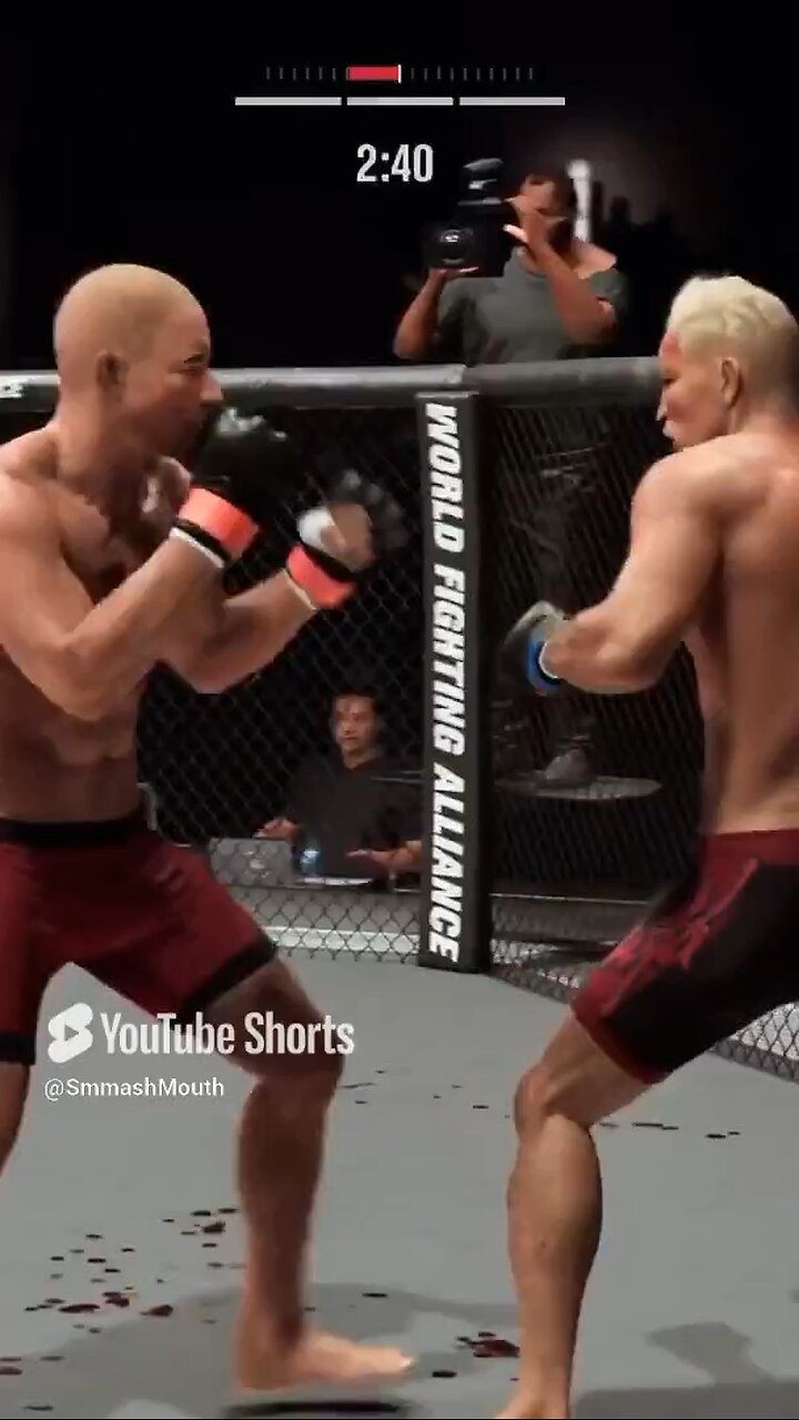 “UFC 5 Insane Double Uppercut KO! 💥 #Knockout #UFC5”