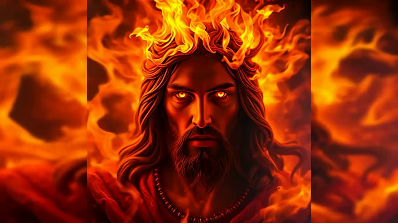 Our LORD Jesus Christ Is A Consuming Fire With Eyes Burning Like Fire!!