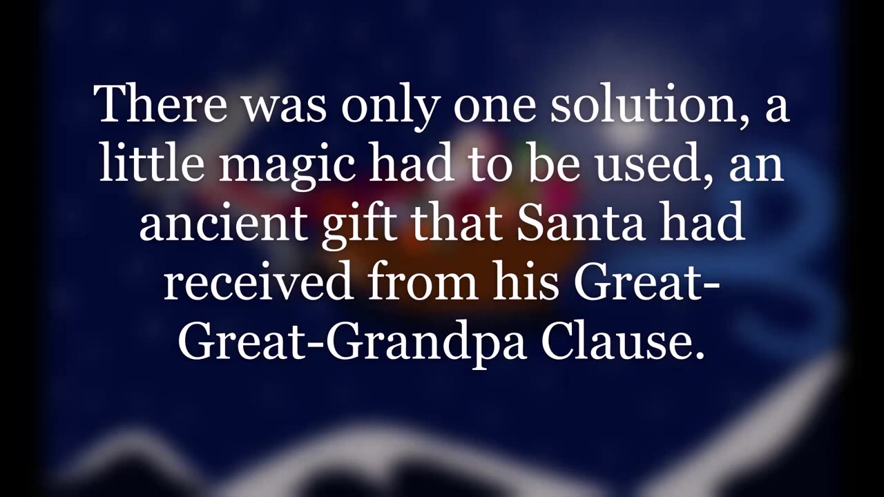 Santa Clause and the lost ember bedtime story for kids