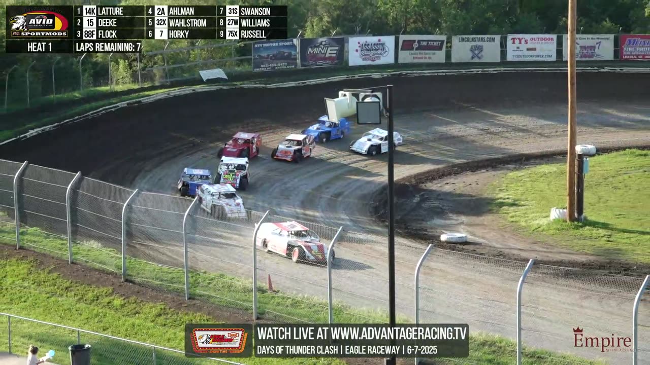 Days of Thunder Clash | Eagle Raceway | LIVE Look-In | 6-7-2025