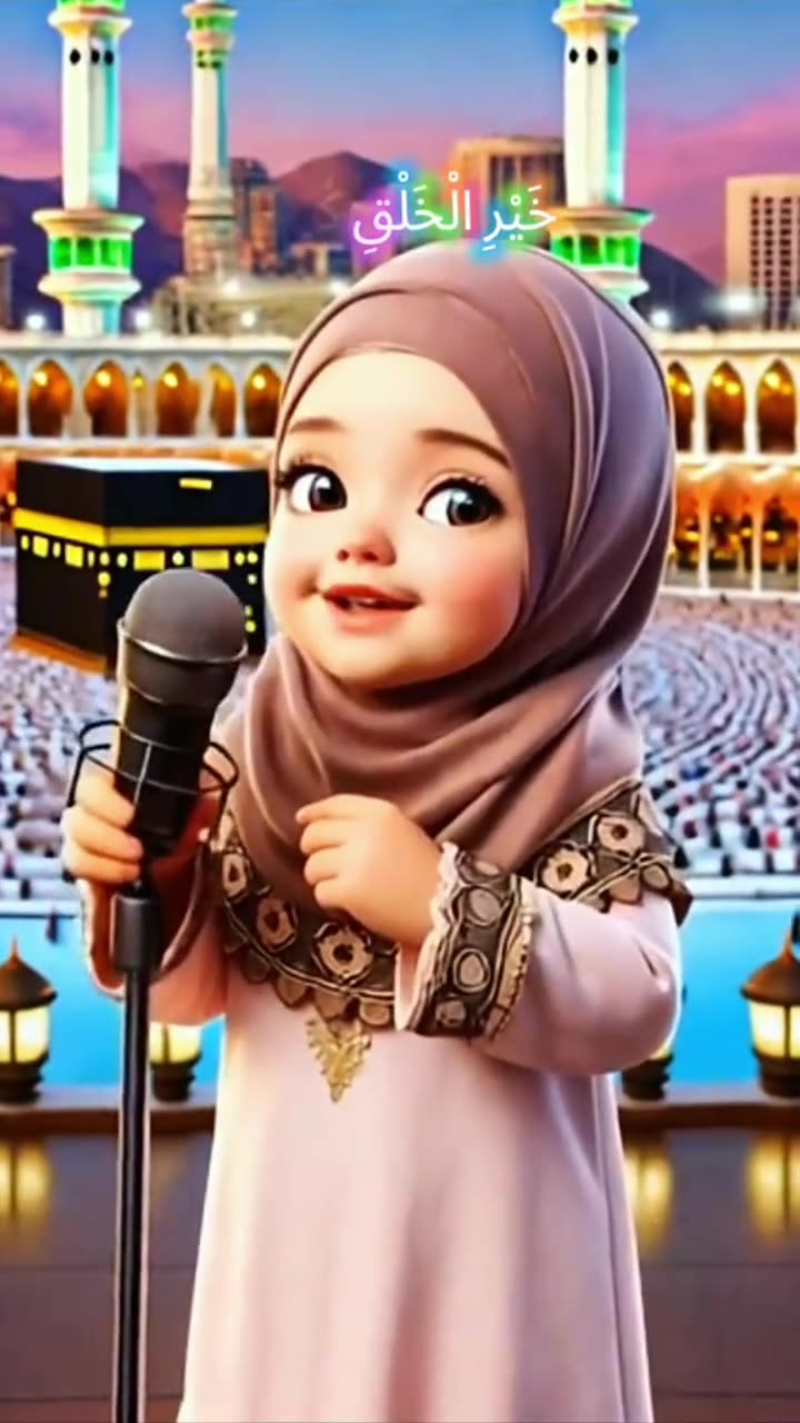 Kids Hamd naat cartoon