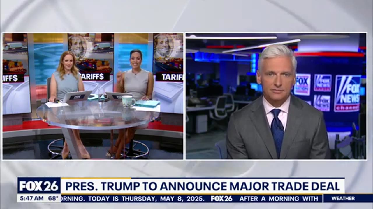 President Trump announces US, UK trade deal