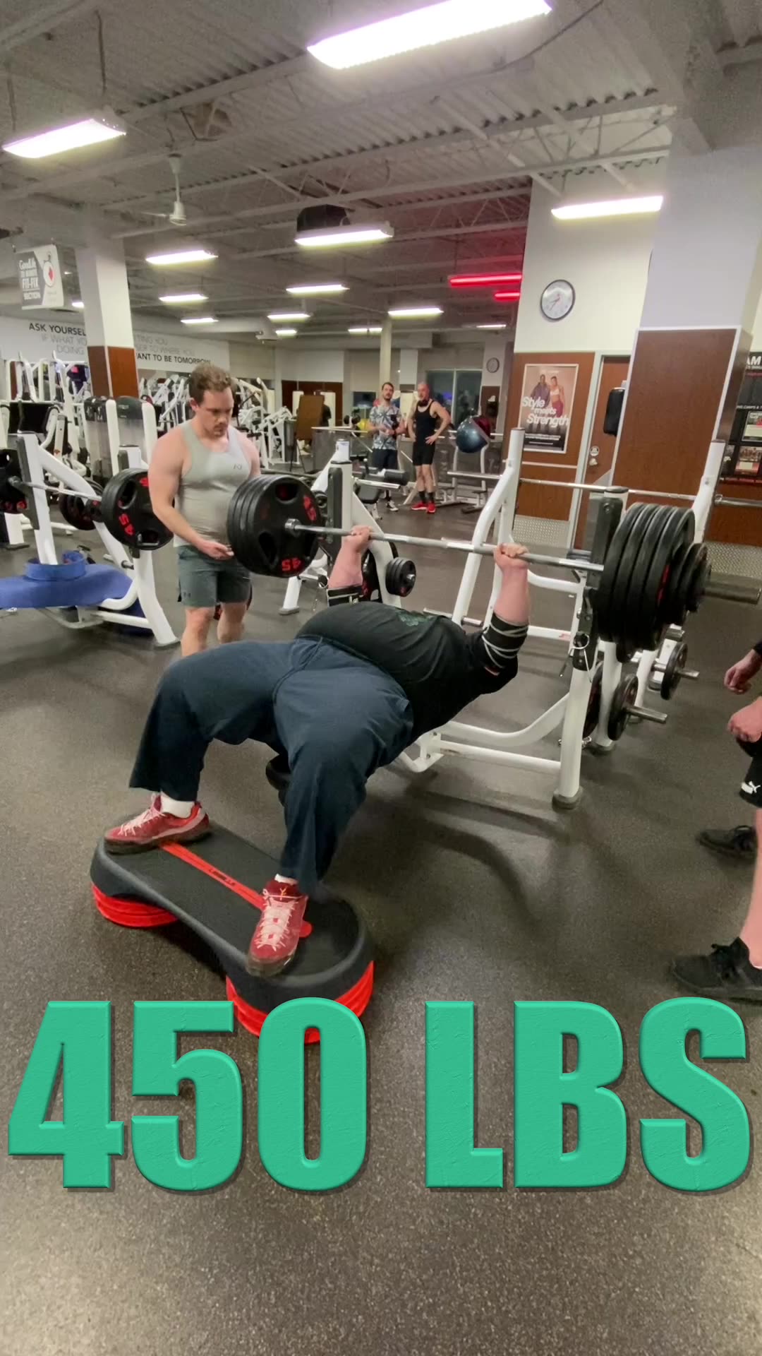 Bench Press 450 Pounds