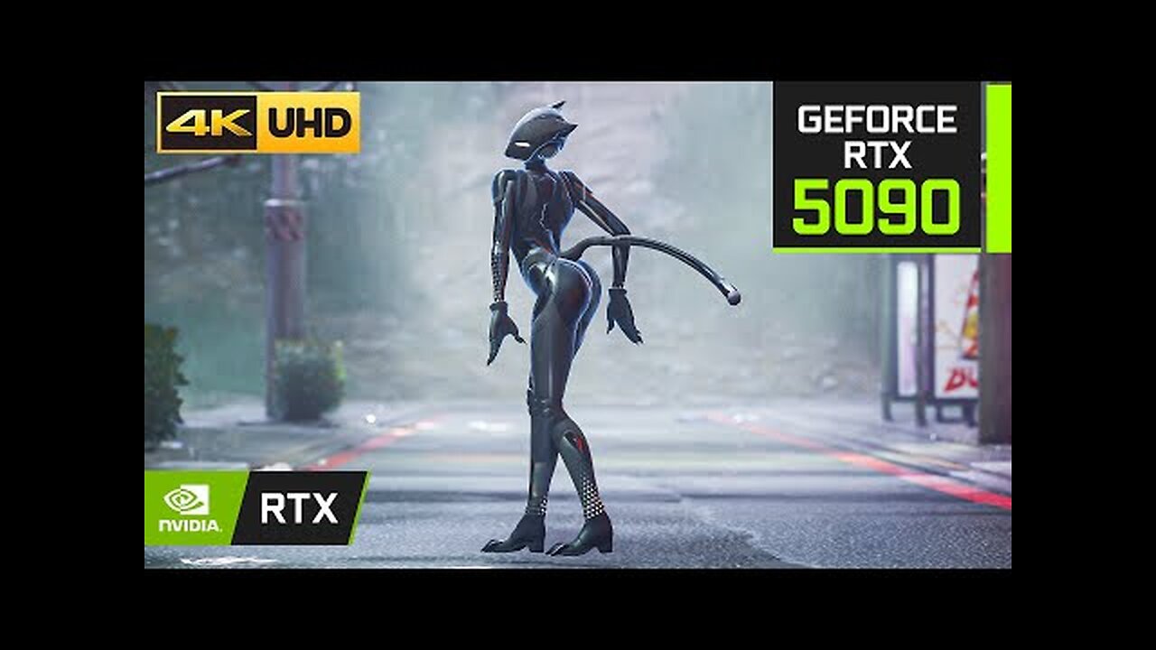 Fortnite on RTX 5090 - LYNX CAT SKIN Gameplay | 4K MAX Settings + Ray ...
