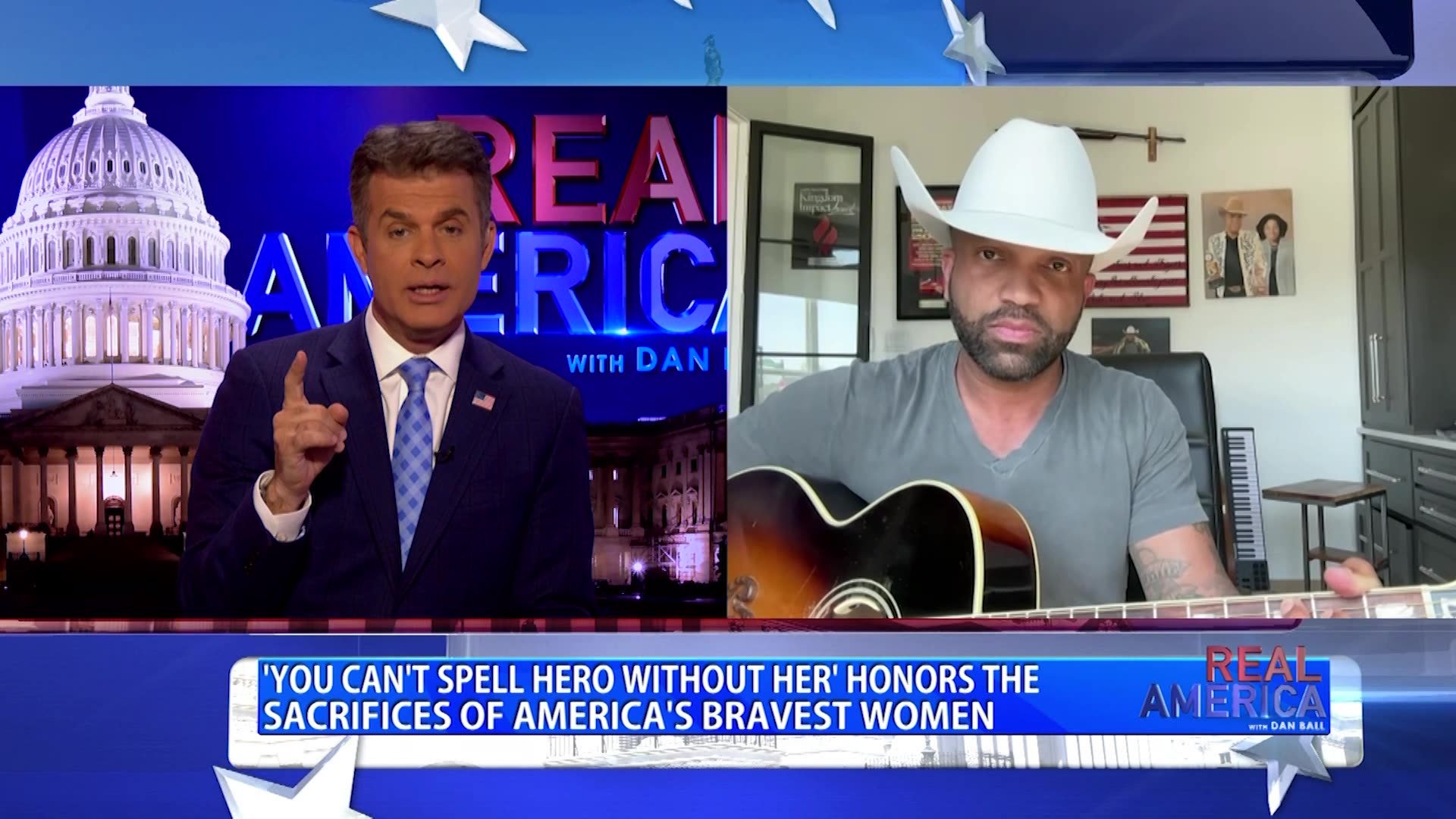 REAL AMERICA -- Dan Ball W/ Coffey Anderson, New Song Highlights Women ...