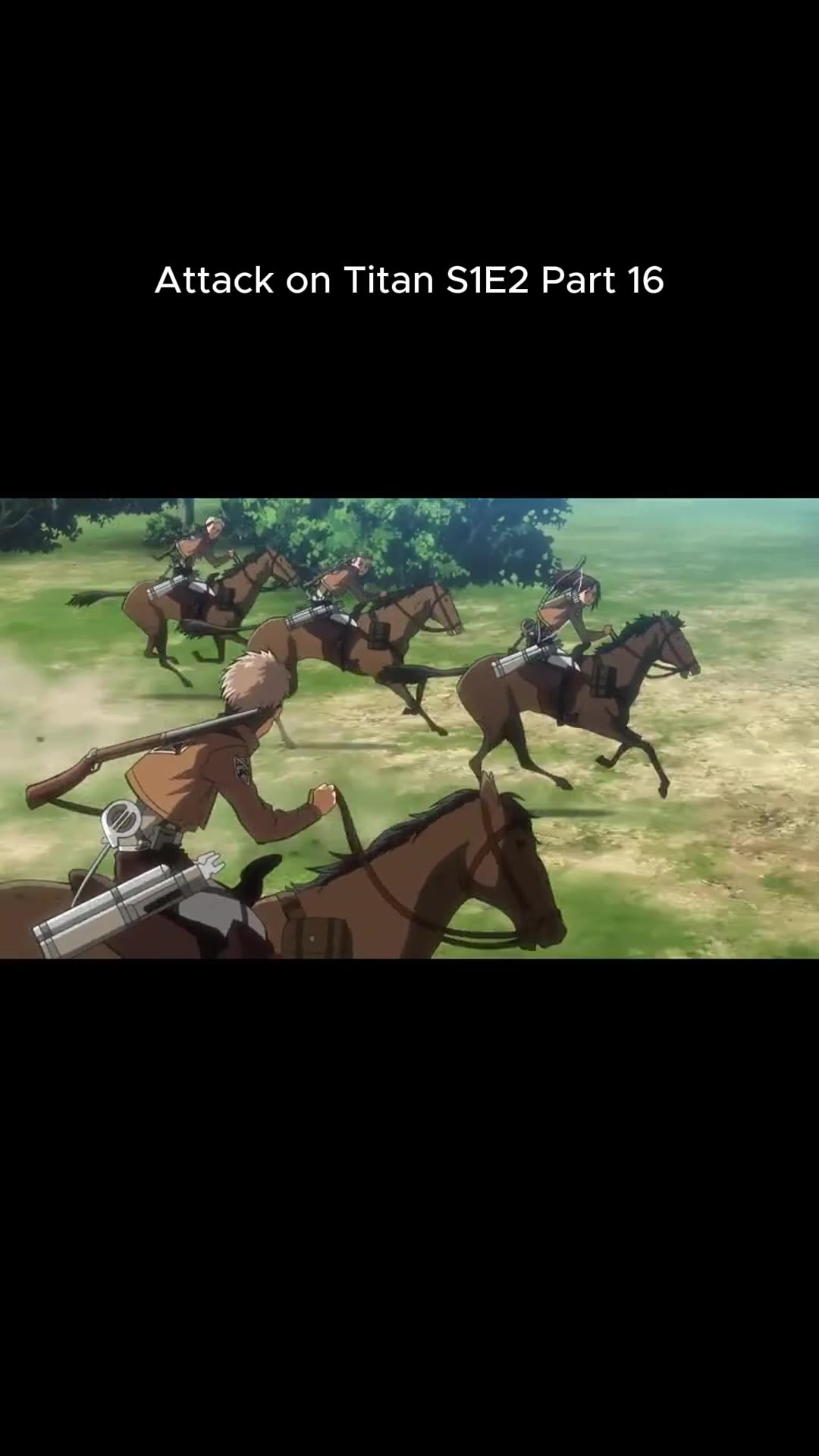 AOT S1E2 - Cadets Hunt the Wild Boar! | Epic Teamwork Moment
