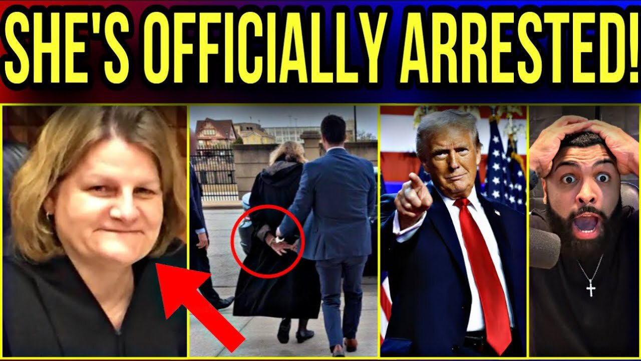 🚨Liberal Judge HUMILIATED As she’s ARRESTED IN FRONT OF THE WORLD ...