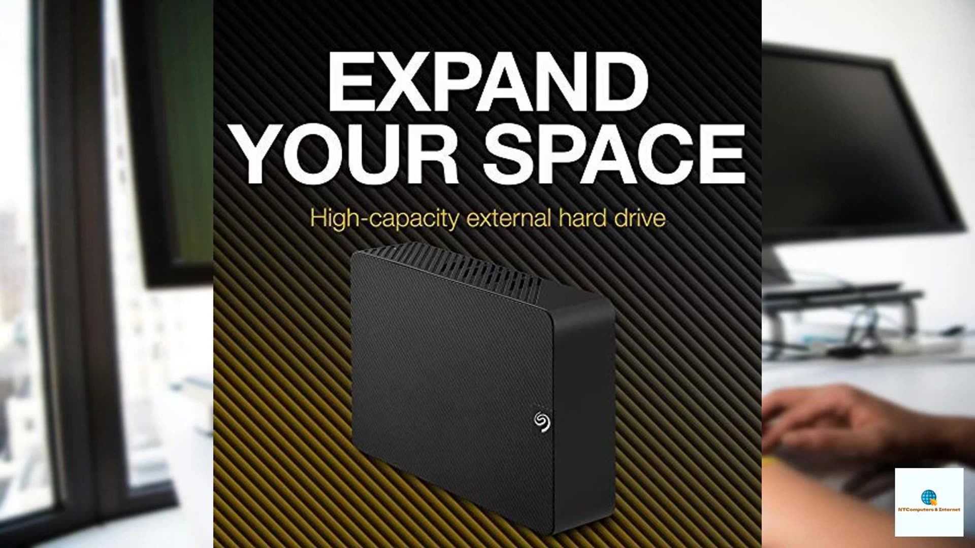Seagate Expansion 18TB External Hard Drive HDD - USB 3.0, with Rescue ...