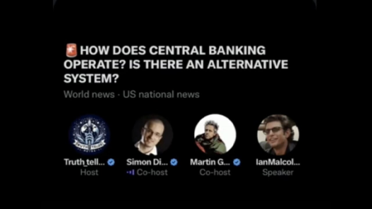 HOW DOES CENTRAL BANKING OPERATE? IS THERE AN ALTERNATIVE SYSTEM?