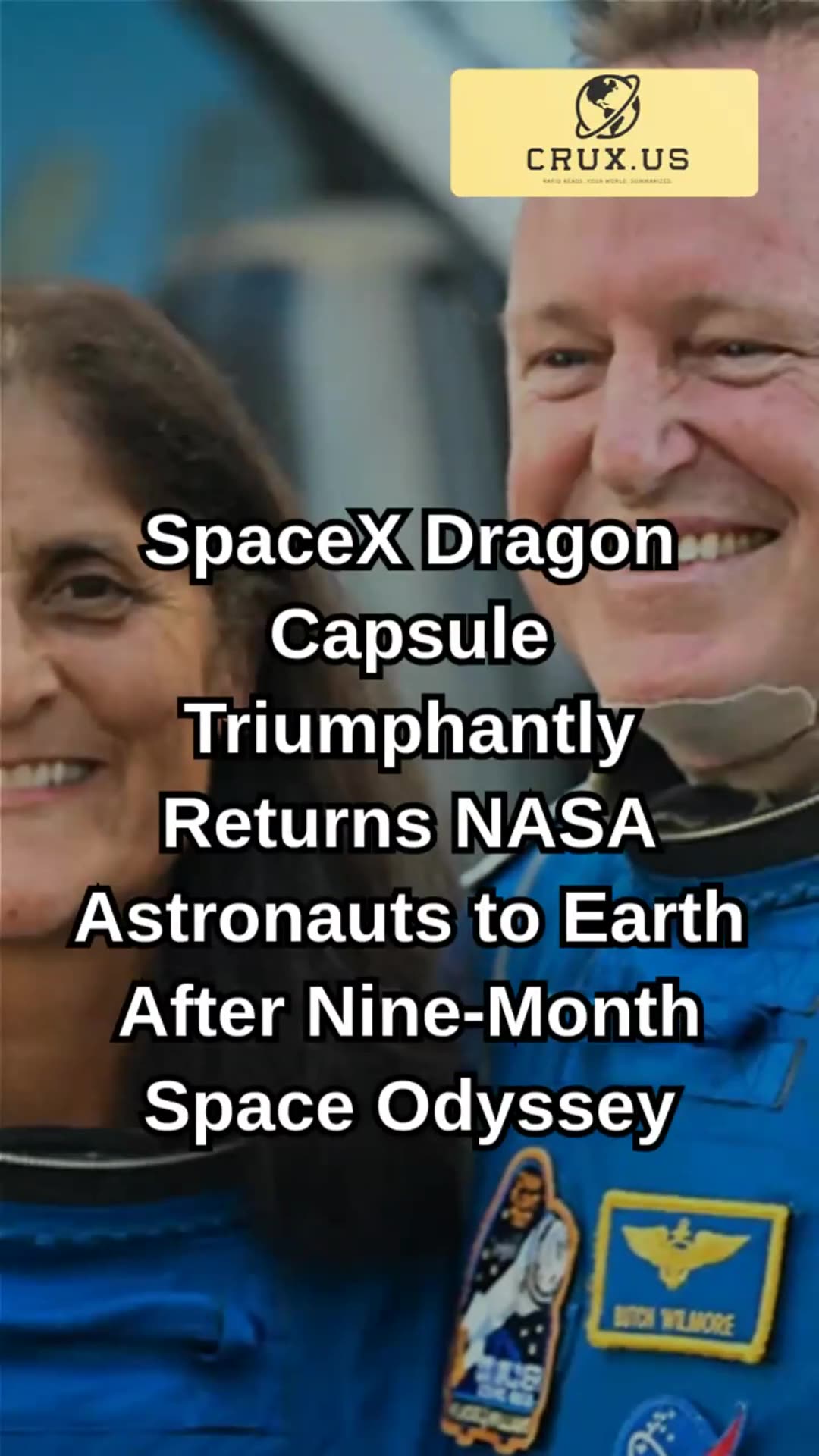 Elon Musk & SpaceX Achieve Historic Rescue Returning NASA Astronauts ...