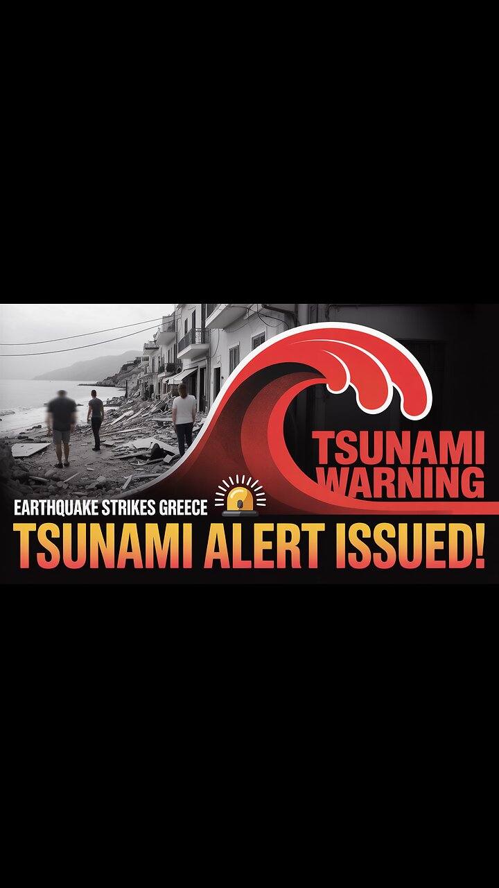 BREAKING: Earthquake Strikes Greece – Tsunami Warning Issued for ...