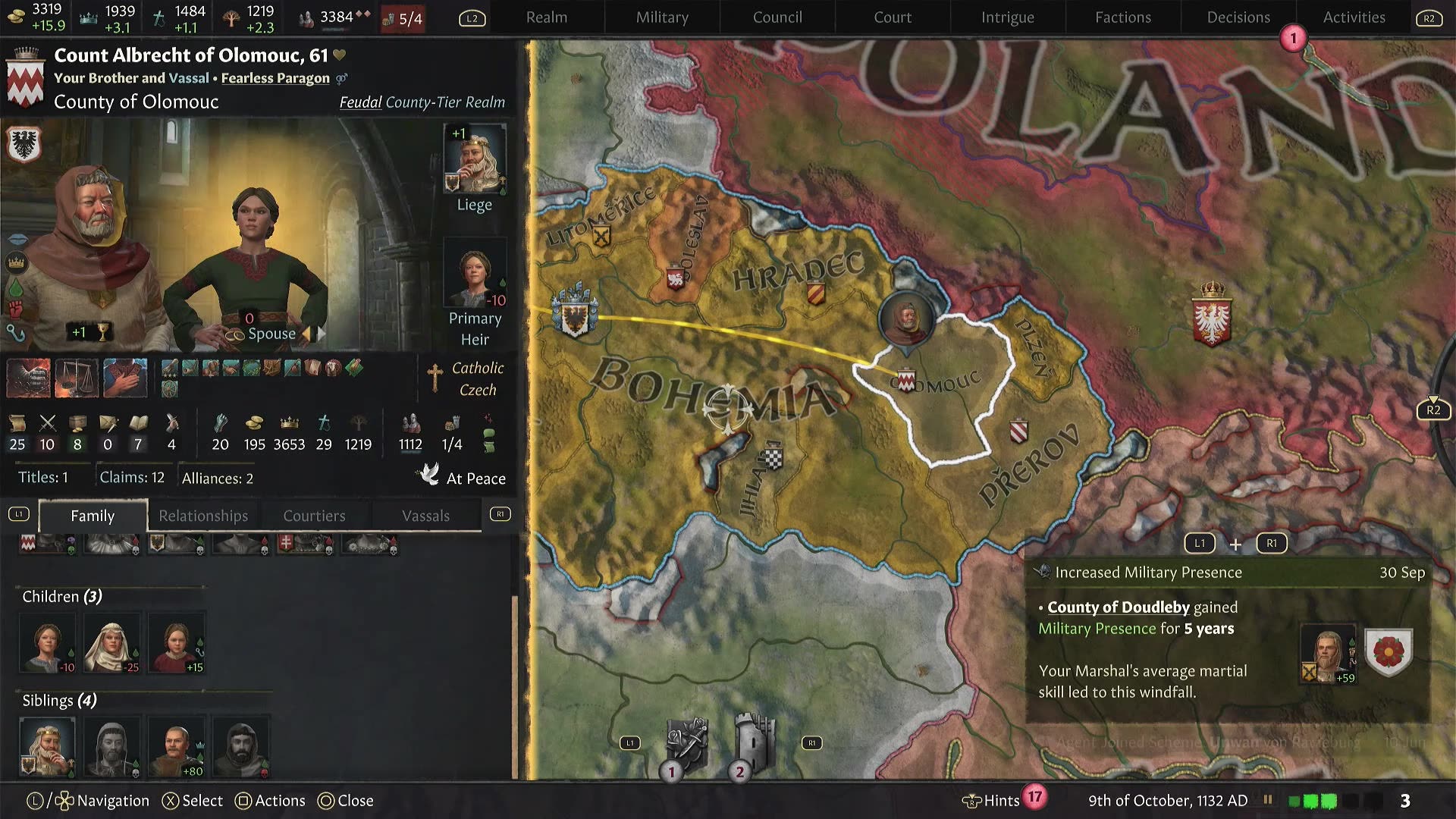 Destabilizing Moravia, and Heir to the HRE | Crusader Kings Three # ...