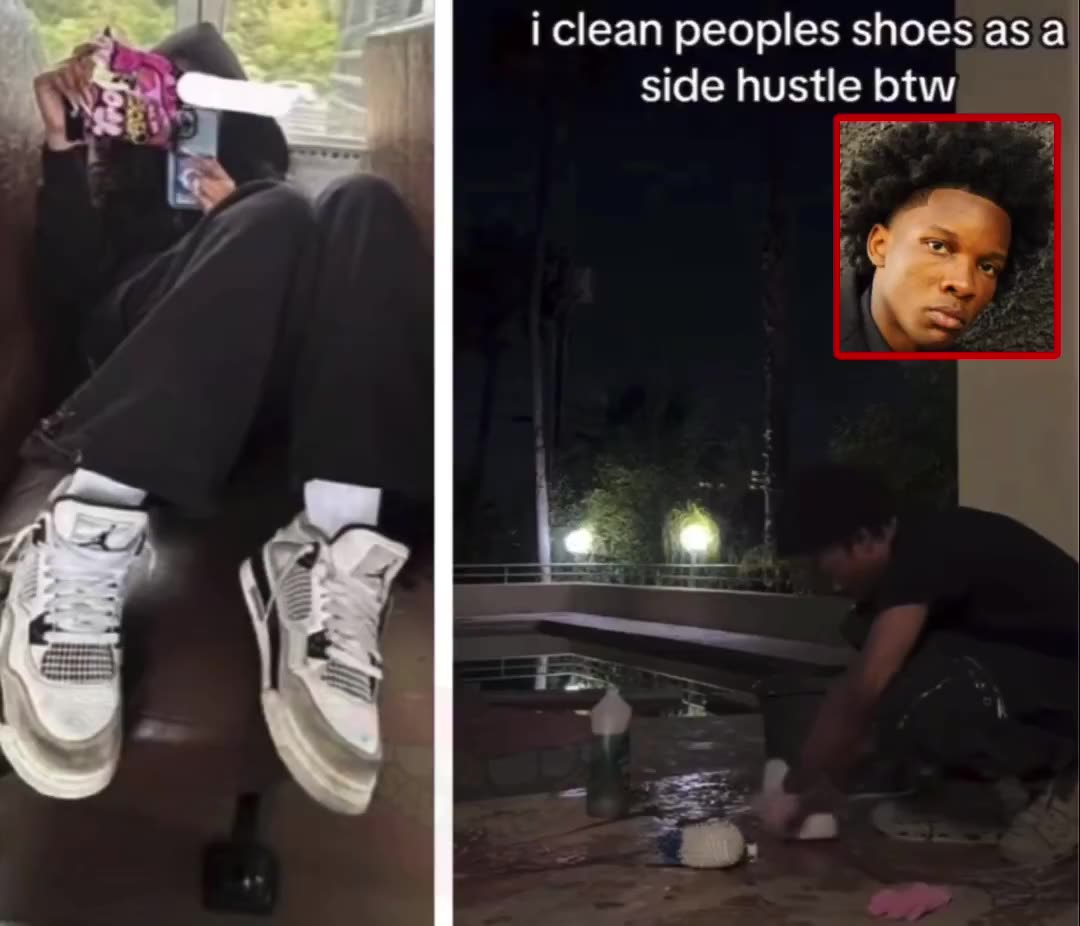 Video of D4vd cleaning the missing girls shoes have surfaced online.