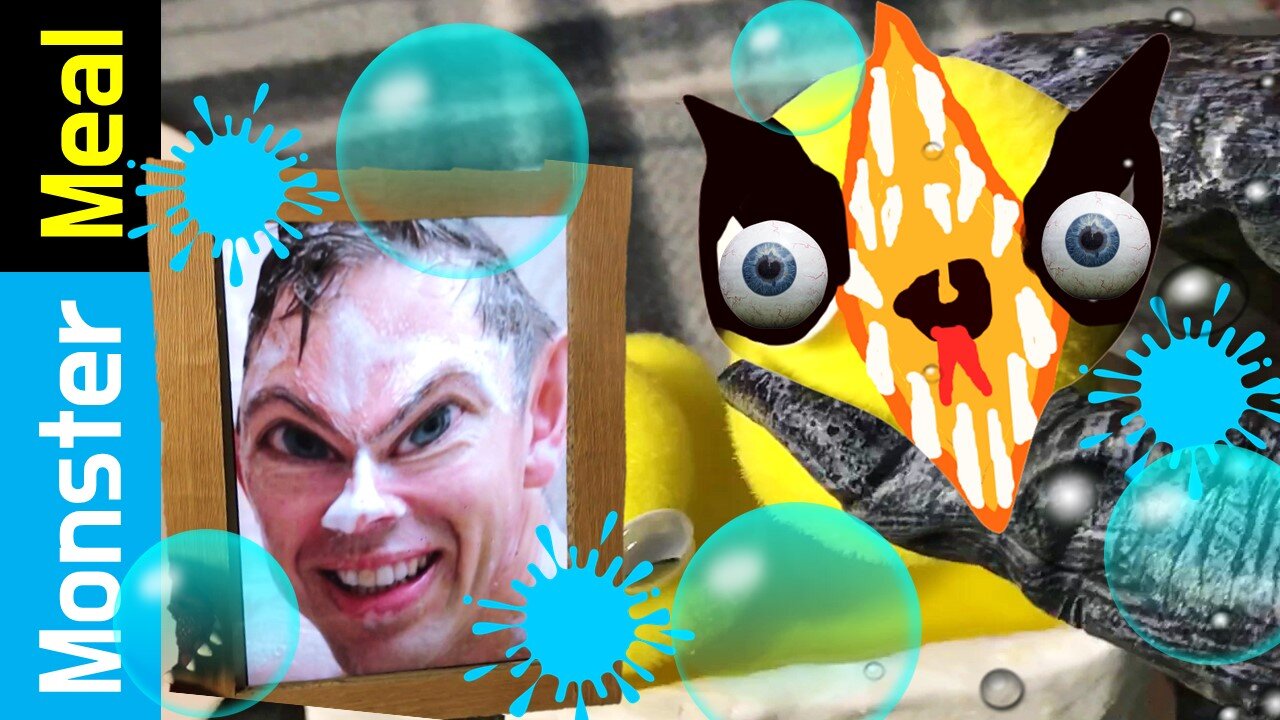 Monster Meal ASMR Bubble & Soap Muckbang [Fictional Video]