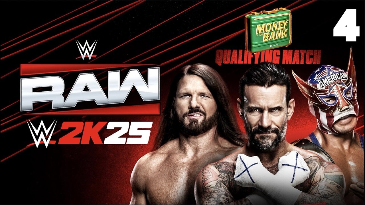 WWE 2K25 Raw June 2nd 2025 - Match 4: El Grande Qualifies!