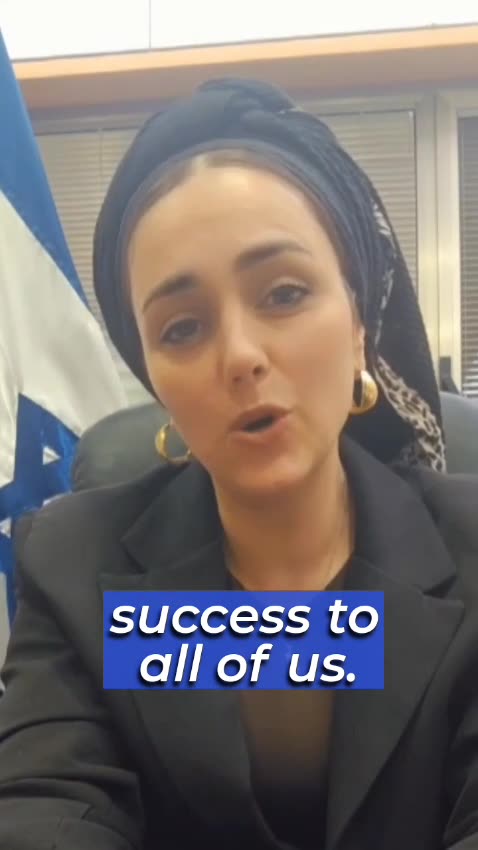 Israeli Knesset Member Limor son Har-Melech on Israel's rejecting the ...