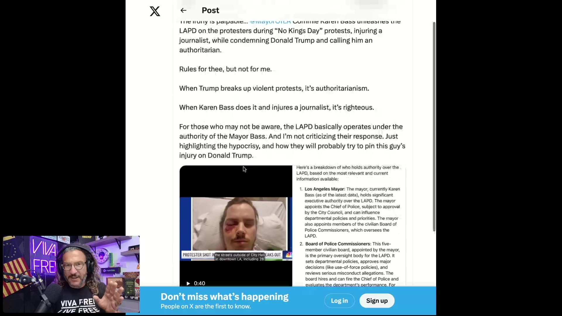 Mayor Karen Bass & Randi Weingarten Preach "No Kings" WHILE LIVING LIKE ...