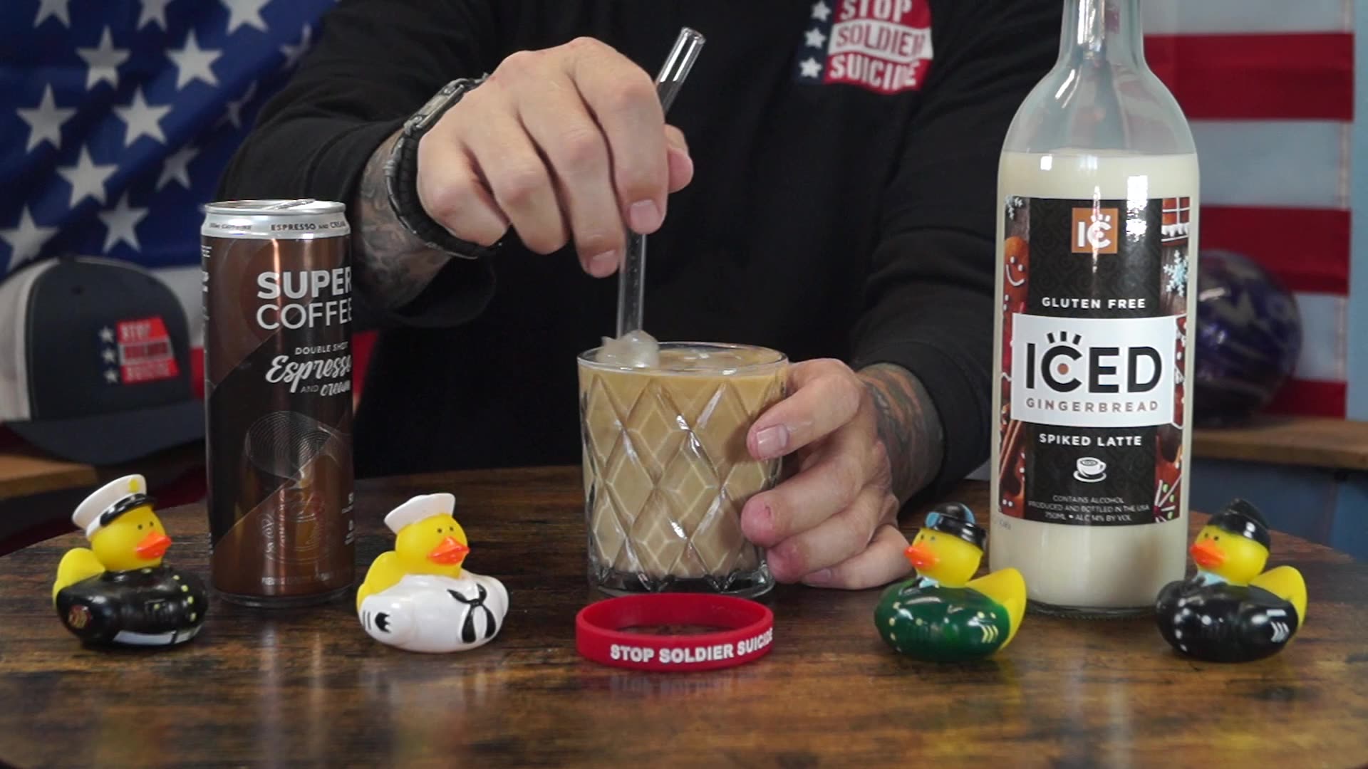 John Salhany - Iced Gingerbread Spiked Latte & Super Coffee Double ...