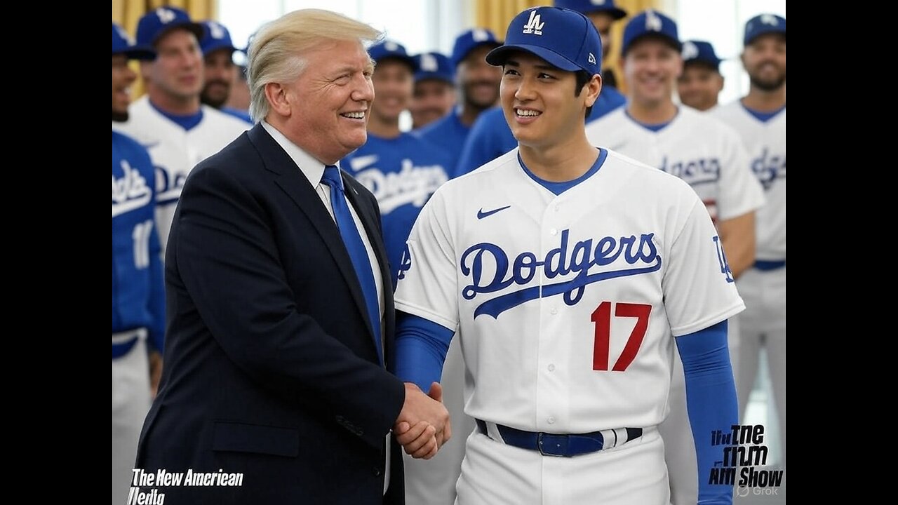 Dodgers Visit Trump, DHS Fines Illegal Aliens $998/Day, Dow Rebounds ...