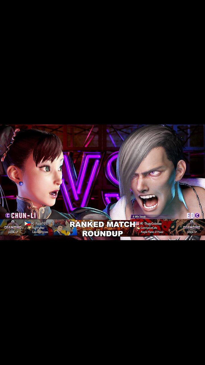 Kuya Kalbo SF6 Ranked Match Roundup. Chun Li 4 star Diamond Rank [Hori ...