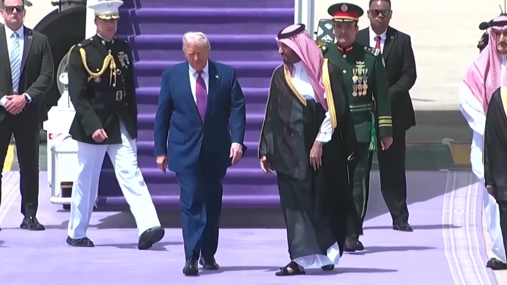 Trump arrives in Riyadh, kicks off four-day swing through Gulf region