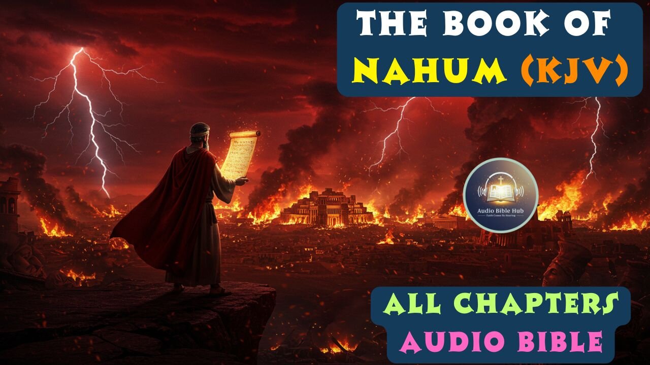 The Book of Nahum (KJV) - Full Audio Bible | God's Wrath Against Nineveh Revealed!