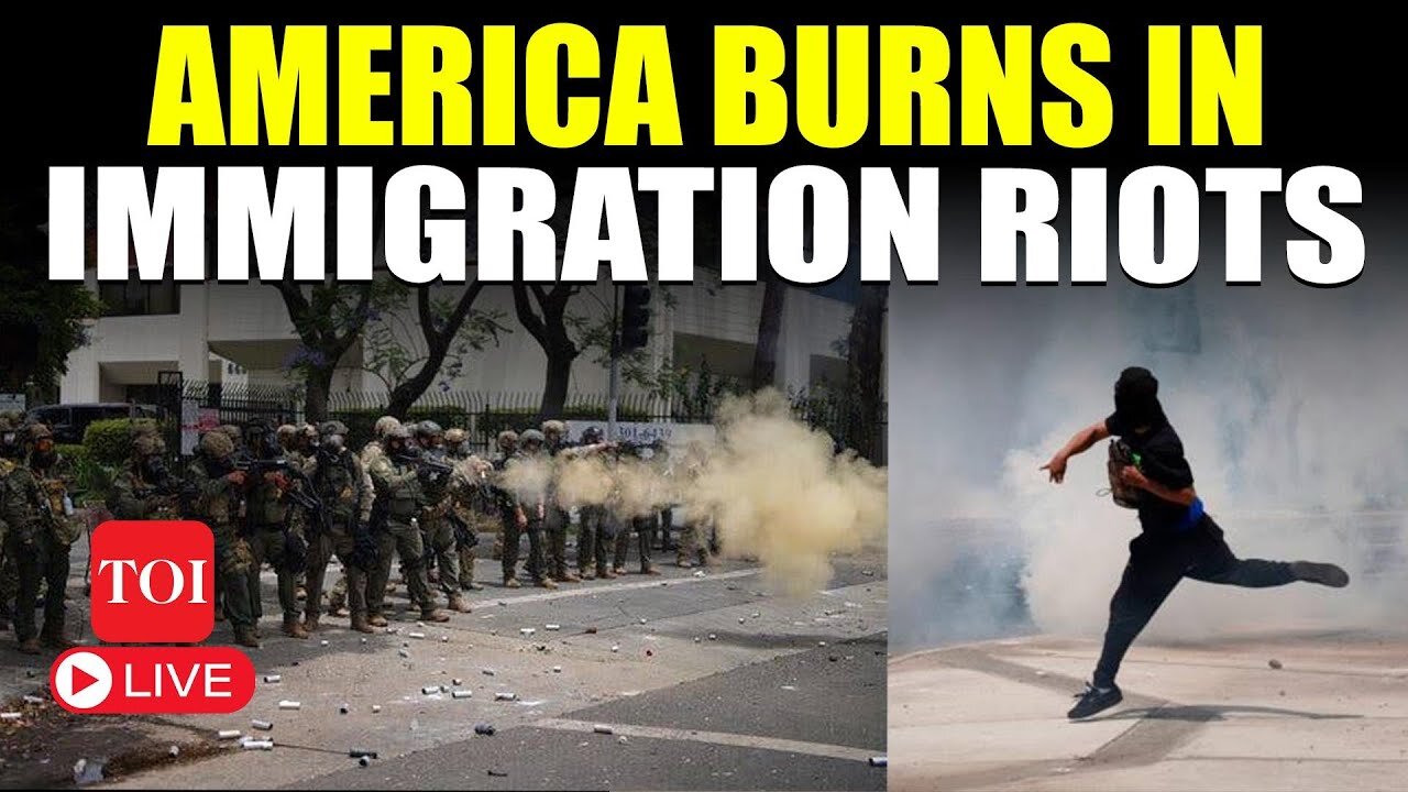 US RIOTS LIVE | Trump Declares Emergency; NATIONAL GUARD Deployed Amid ...