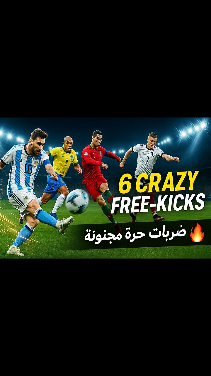 Crazy Free-Kicks You Have to See! ⚽🔥