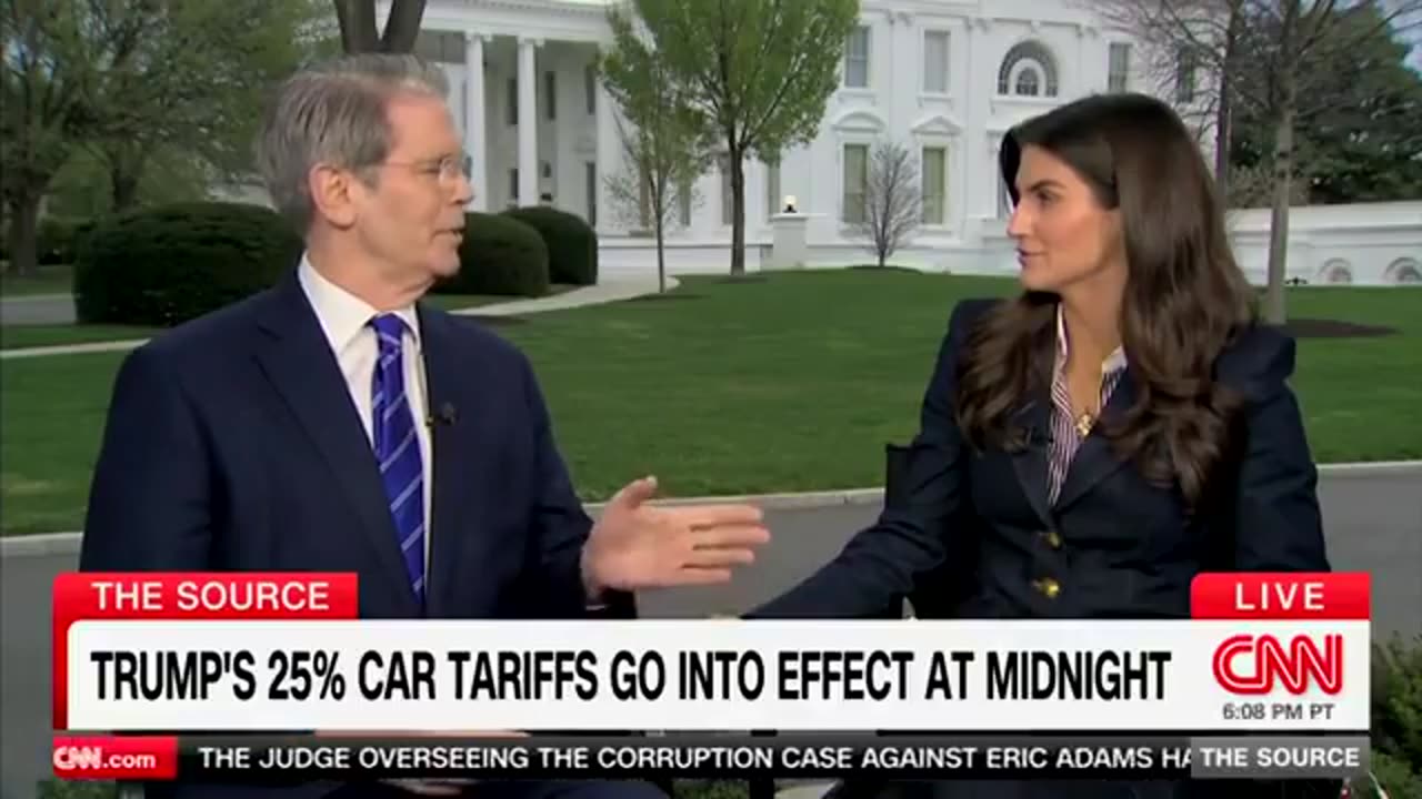CNN’s Kaitlan Collins seriously tried to corner Trump’s Treasury ...