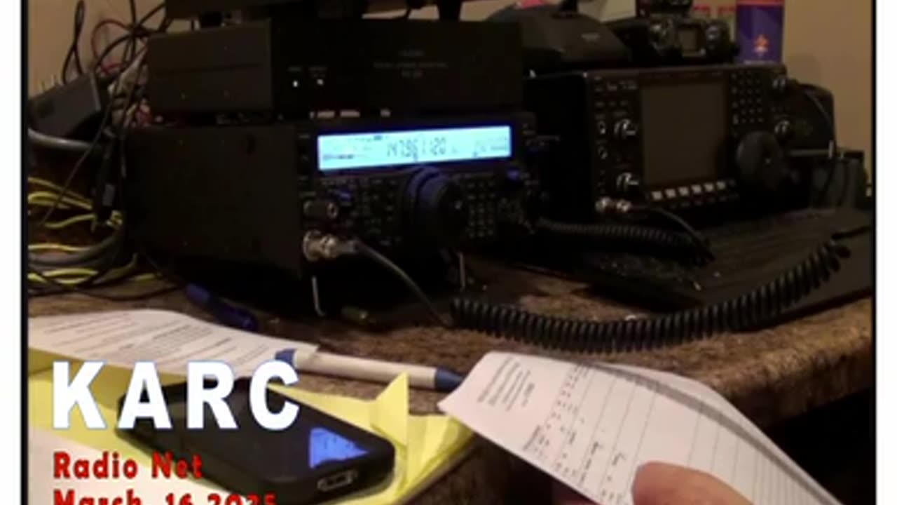 KARC Radio Net for March 16, 2025