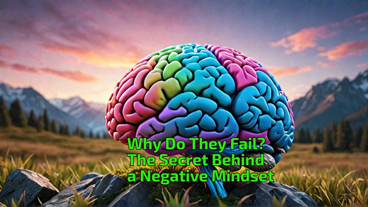 Why Do They Fail? The Secret Behind a Negative Mindset