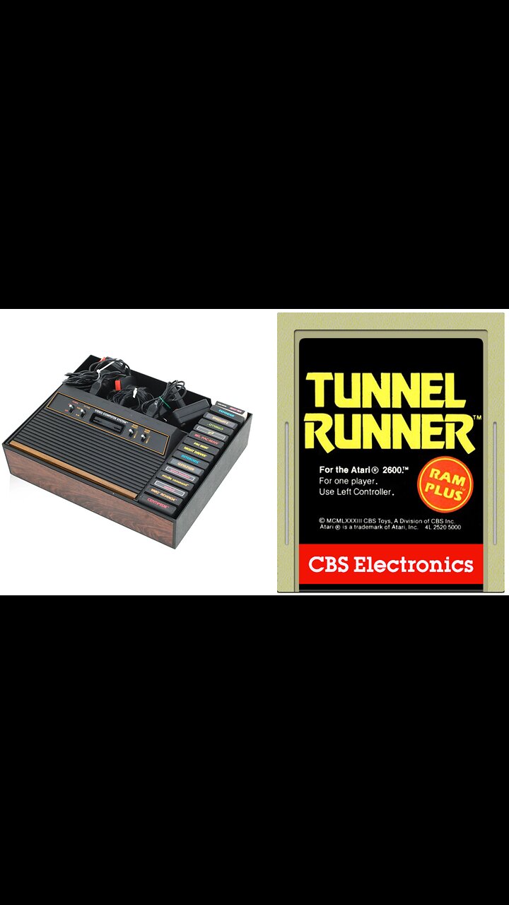Atari 2600 - Tunnel Runner