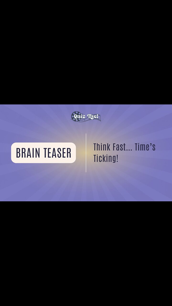 Can You Solve This Logic Quiz? 🧠 Ultimate Brain Teaser Challenge!