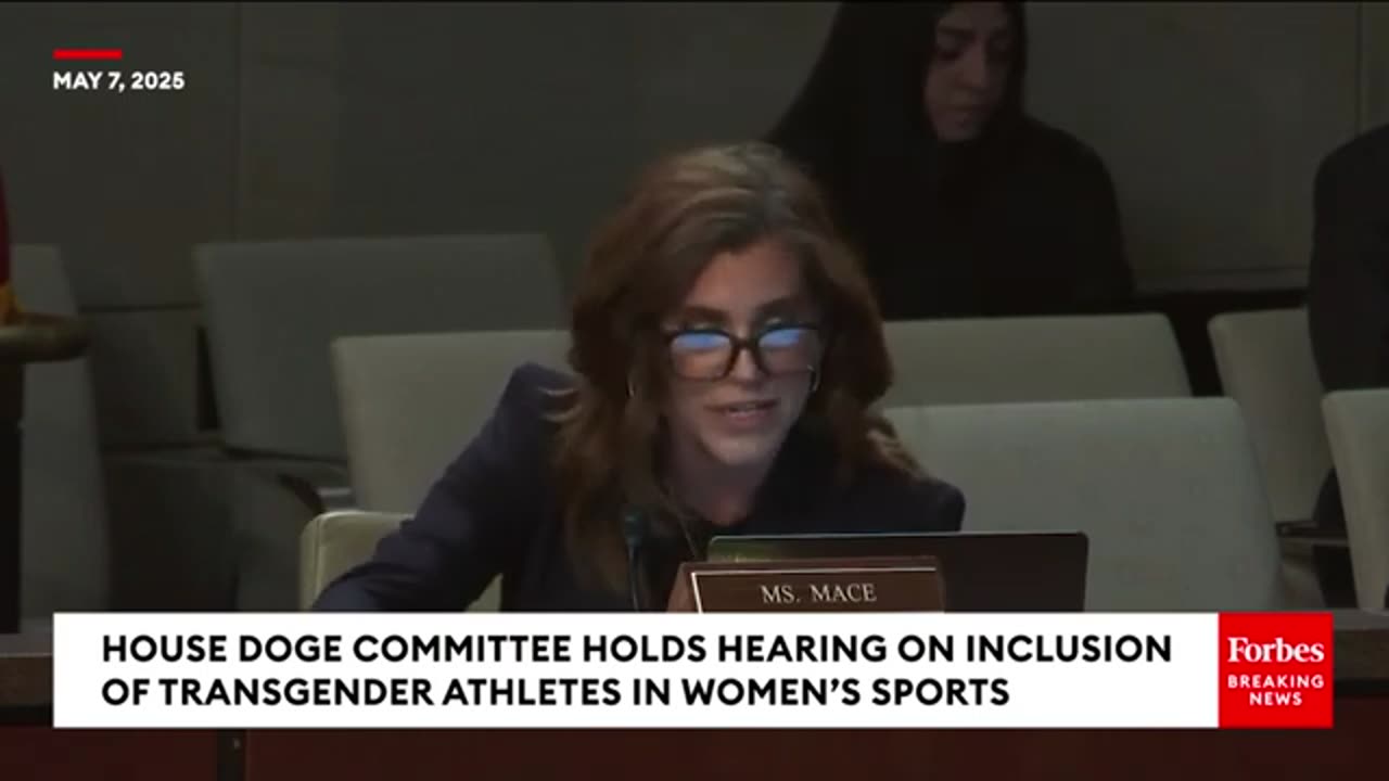 Nancy Mace Destroys Witness With Brutal Exchange Over Men In Women's Sports