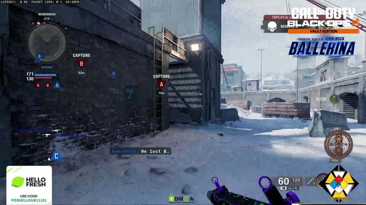 CALL OF DUTY X BALLERINA ᕈS5 🎮 (2025) EVENT : DAY SIX