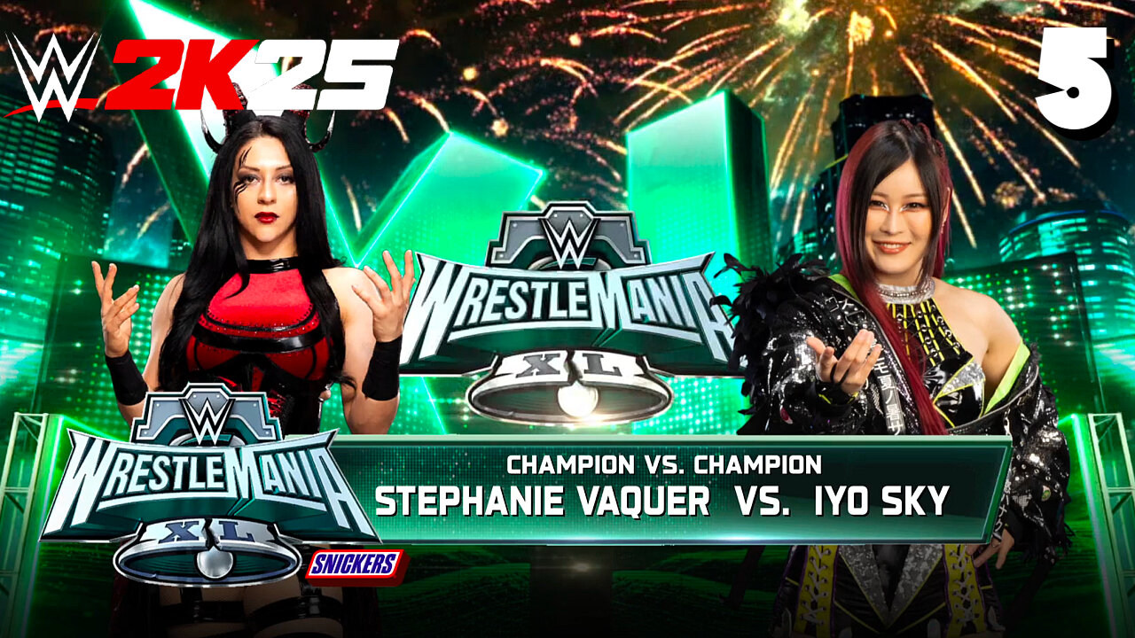 WWE 2K25 Money In The Bank - Match 5: The Dark Angel Has Arrived!