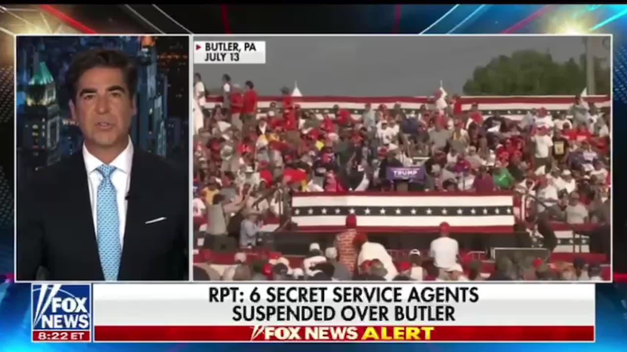 6 Secret Service agents, suspended over Butler