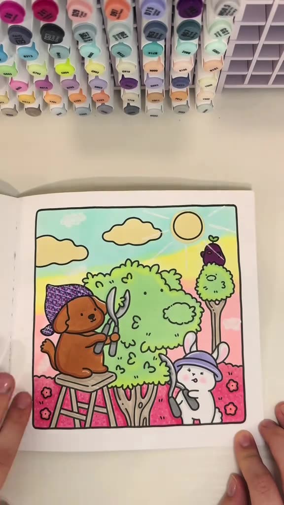 📚 🐻 Cozy Cuties Coloring Book: Snuggle Up with Adorable Art! 🎨🧸