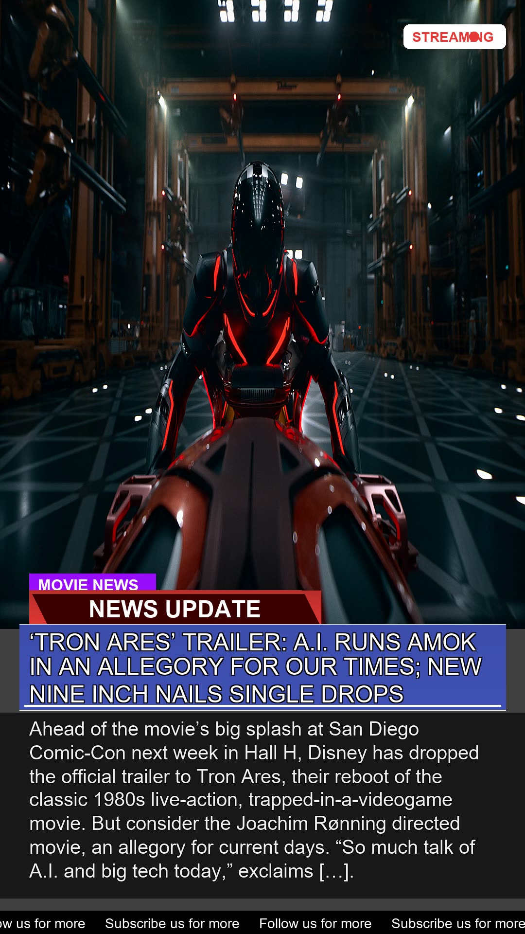 Tron Ares Trailer Ai Runs Amok in an Allegory
