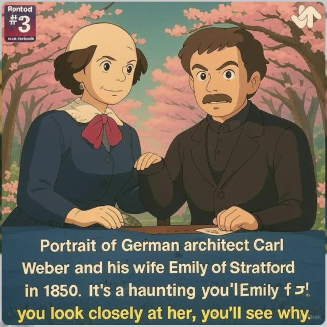 Portrait Of German Architect Carl Weber And His Wife