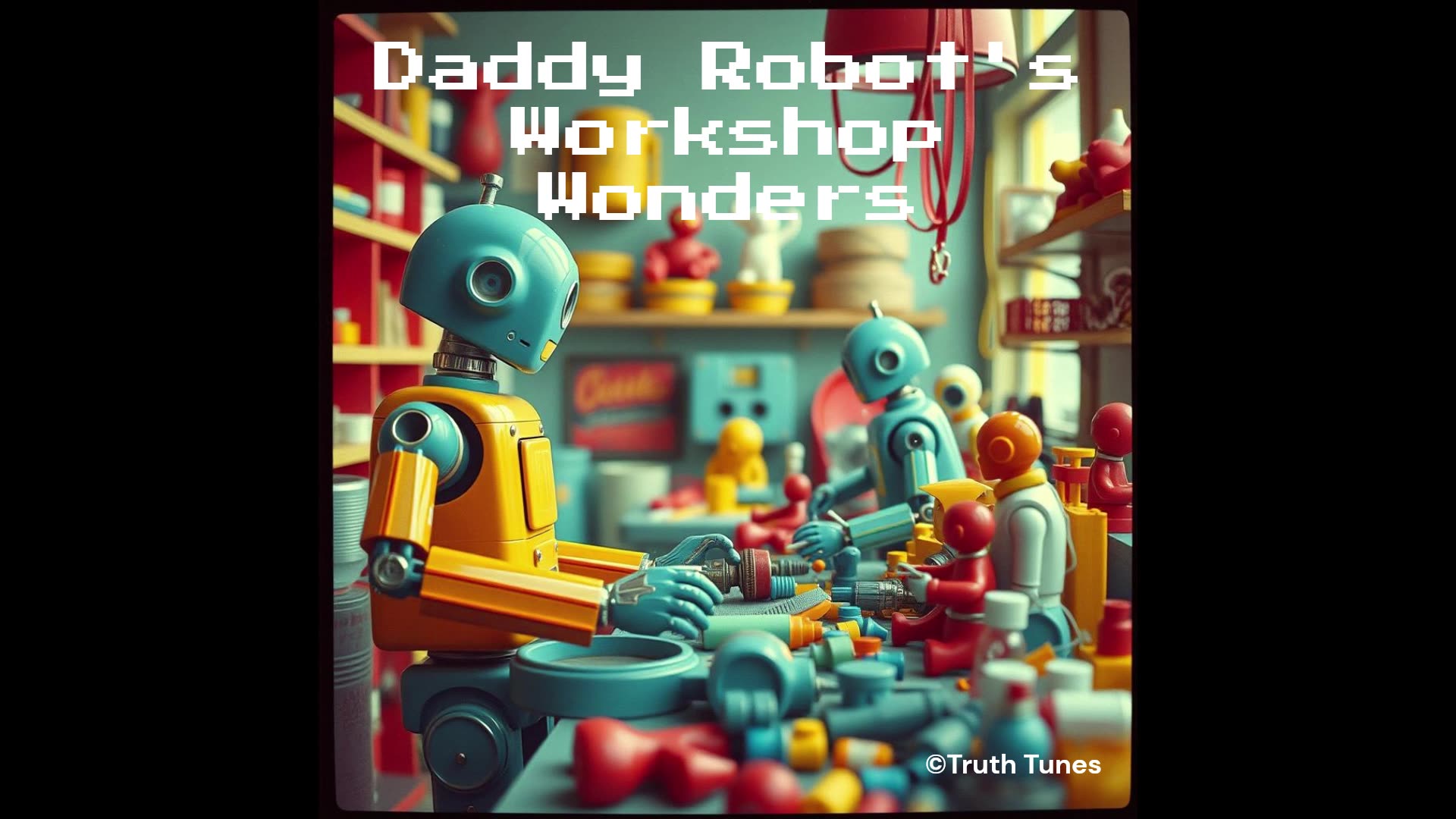 🤖Daddy Robot's Workshop Wonders 🛠️| Fun Robot Song For Kids 🎶| Learn ...