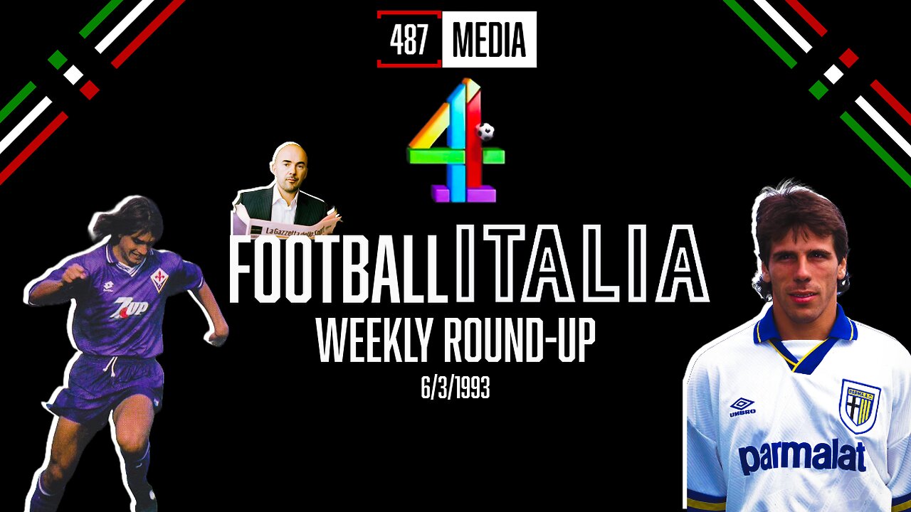 Gazzetta Football Italia Weekly Round-Up Show | Channel 4 | 6th March 1993