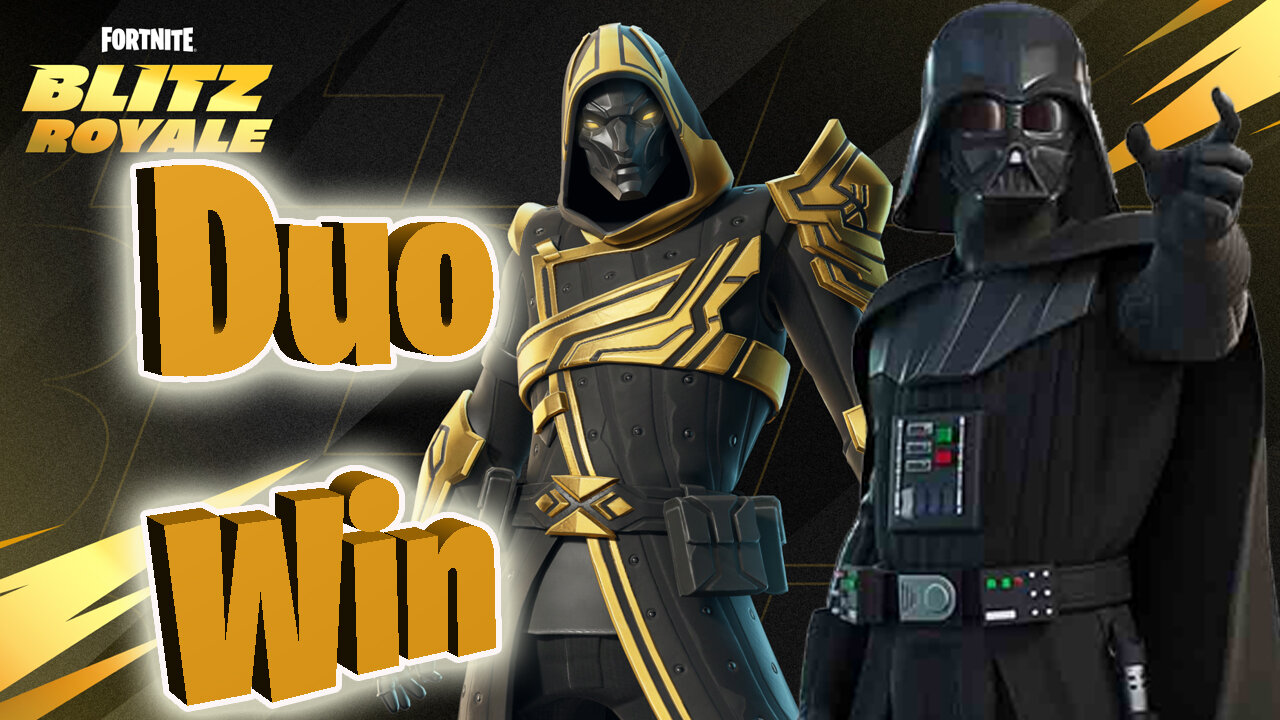 Duo Win With PoppyClock65666! in Fortnite Blitz Royale (Just The Win)