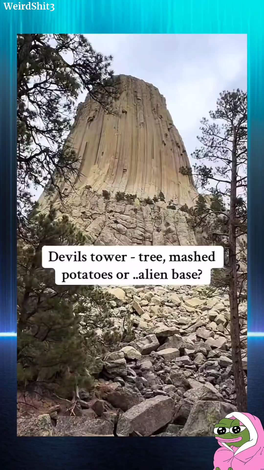 A SECRET BADE IN DEVIL’S TOWER?